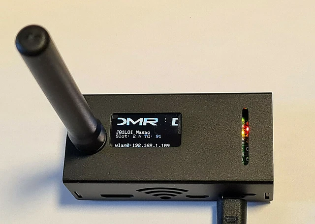 ASSEMBLED MMDVM PI-STAR Hot Spot OLED DMR+Dstar+YSF Pi-Zero 2 32GB UK ...