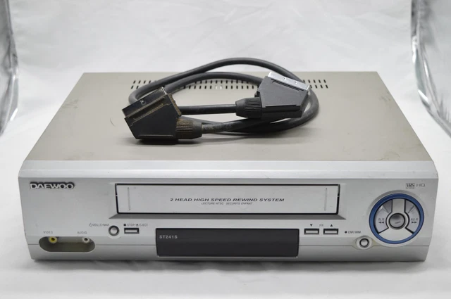 MAGNÉTOSCOPE LECTEUR CASSETTE enregistreur recorder VHS Daewoo ST241S EUR 74,90 - PicClick FR