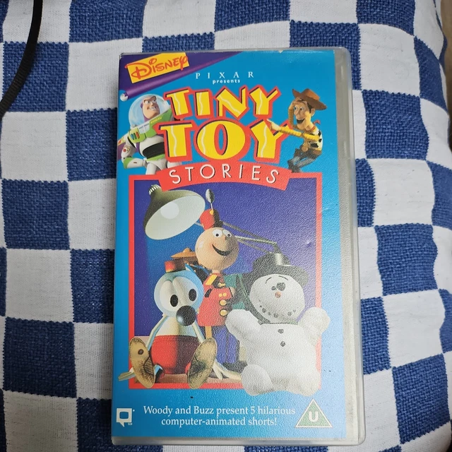 TINY TOY Stories VHS Video - Disney pixar 5 Computer-animated short 001 ...