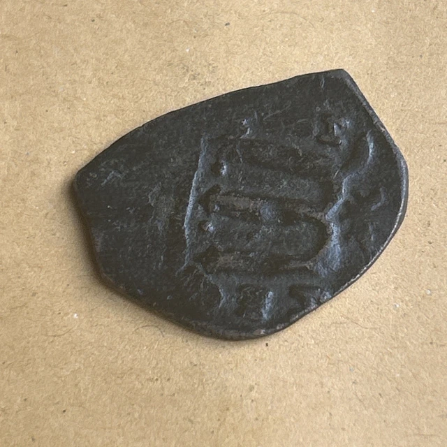 1600’S SPANISH PIRATE Era Coin Rare King Philip IV Renaissance Period ...