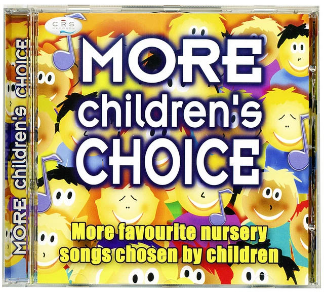 MORE CHILDREN'S CHOICE CD nursery songs and rhymes chosen by kids *NEW ...