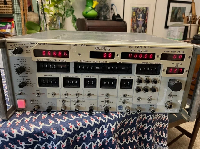 IFR ATC-1400 TRANSPONDER DME TCAS Avionics Test Set $2,533.54 - PicClick