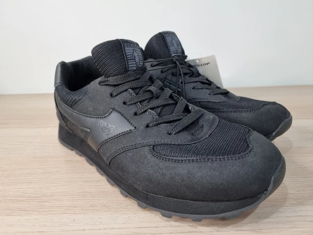 NEW DUNLOP KT26 Sport Mens Black Vintage Runner Sneakers Shoes Size ...