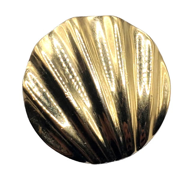 VINTAGE MID-CENTURY CROWN TRIFARI Dimensional Sea Life Clam Shell ...