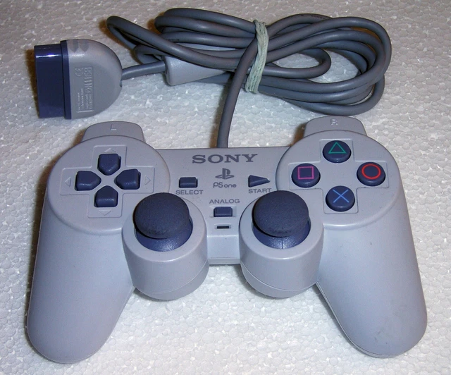 PS ONE CONTROLLER PS1 Original Sony Playstation 1 Gamepad Joystick Weiß ...