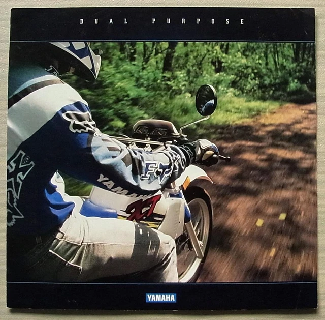 YAMAHA DUAL PURPOSE MOTORCYCLES LF USA Sales Brochure 1997 #LIT-11111 ...