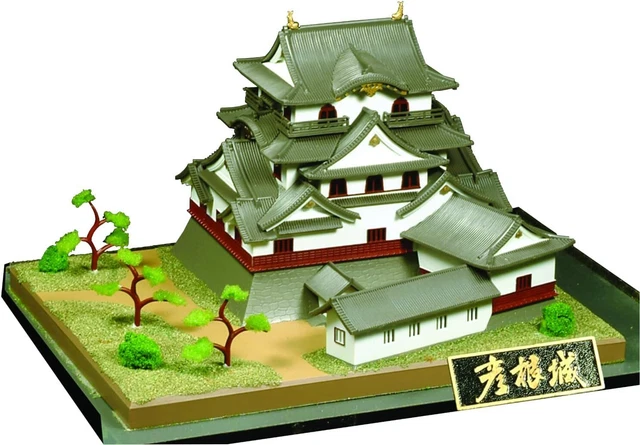 DOYUSHA 1/280 JAPAN Famous Schloss Standard Hikone Kunststoff Modell S ...