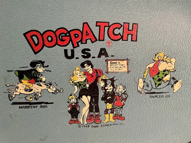 VINTAGE 1968 ANDY Capp Lil Abner Dogpatch Cartoon Serving Tray Made in ...