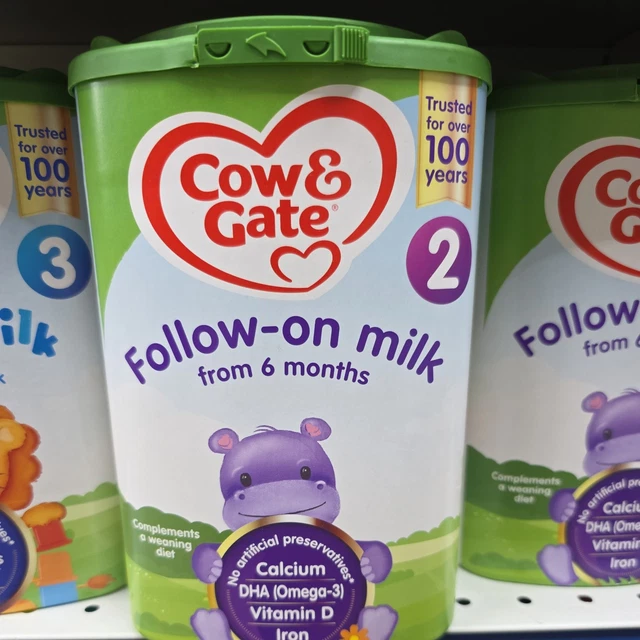 NEW: COW & Gate 2 Follow-On Infant Baby Milk Powder Formula - 6-12 ...
