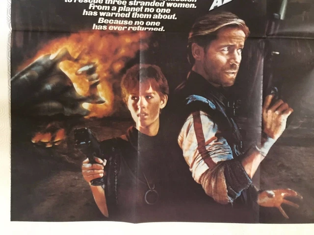 SPACEHUNTER ORIGINAL MOVIE Quad Poster 1983 Molly Ringwald Peter ...