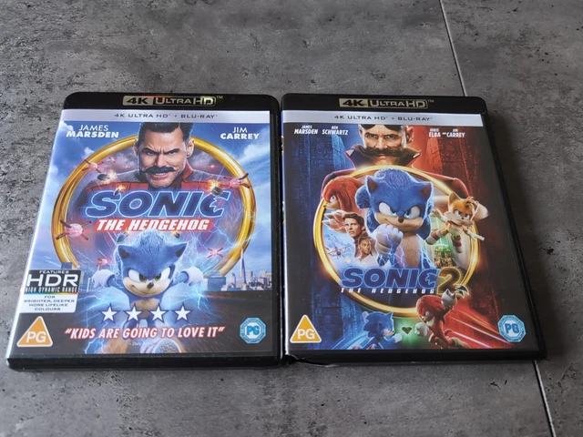 SONIC THE HEDGEHOG 1 2-Movie Collection 4K Ultra HD Blu-ray £31.92 - PicClick UK