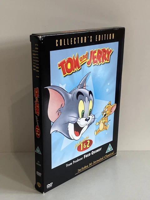 TOM AND JERRY - Volumes 1 & 2 - Collector’s Edition DVD - 2 Disc - 50 Episodes £9.99 - PicClick UK