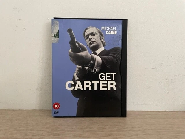 GET CARTER DVD Film Movie Michael Caine 1971 Warner Home Video 71 DVD ...