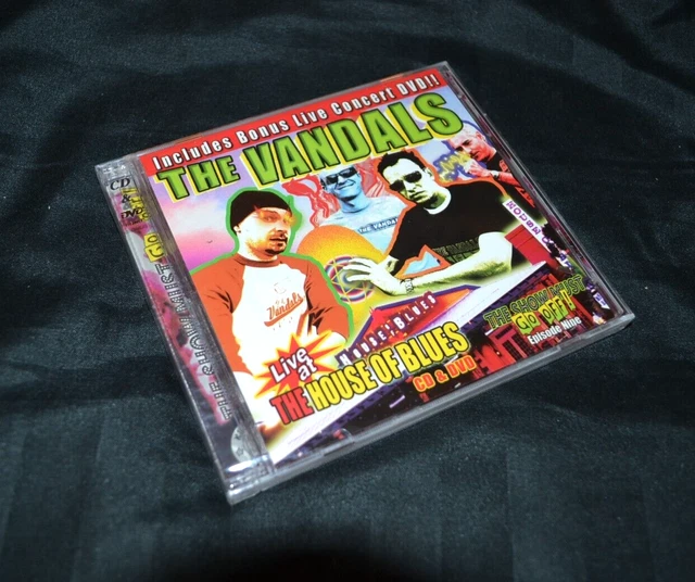 CD ALBUM THE Vandals Live At The House of Blues Concert with DVD 2004 ...