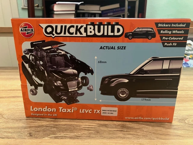 AIRFIX QUICKBUILD - London Taxi Levc TX - Never Opened - No Glue or Paint needed £8.66 - PicClick UK