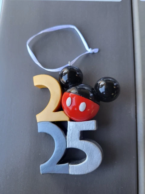 HALLMARK DISNEY MICKEY Mouse Icon 2025 Annual Christmas Ornament NO BOX ...