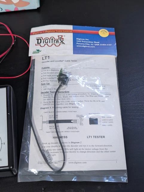 DIGITRAX ZEPHYR EXPRESS Starter Command Station Booster Throttle DCS52 ...