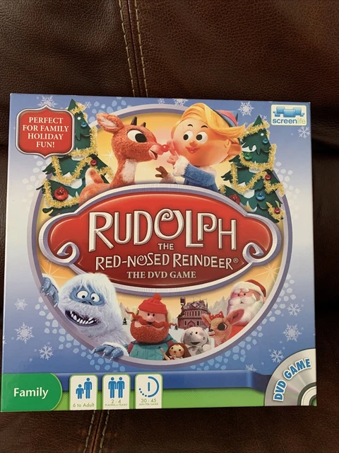 RUDOLPH THE RED-NOSED Reindeer The DVD Game Family Christmas £3.50 ...