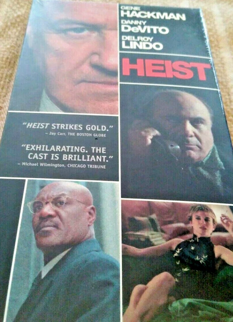 HEIST - GENE Hackman Danny DeVito VHS Tape New Sealed £7.07 - PicClick UK