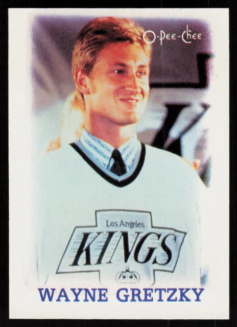 1988-89 OPC O-PEE-CHEE WAYNE GRETZKY #11 LA Kings MINI CARTE HOCKEY NHL 3 de 4 EUR 3,24 ...