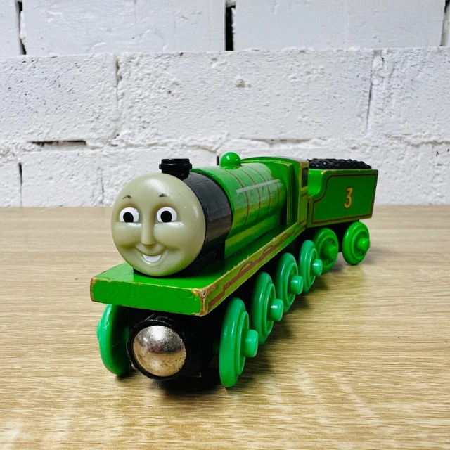 HENRY - THOMAS the Tank Engine & Friends Wooden Railway Magnet Trains ...