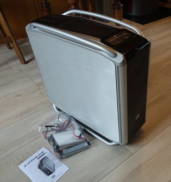 BOITIER ORDINATEUR PC grande tour COOLER MASTER COSMOS acier couleur ...