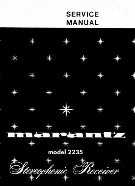 MARANTZ 240 SCHEMATIC Diagram Service Manual Repair Schaltplan ...