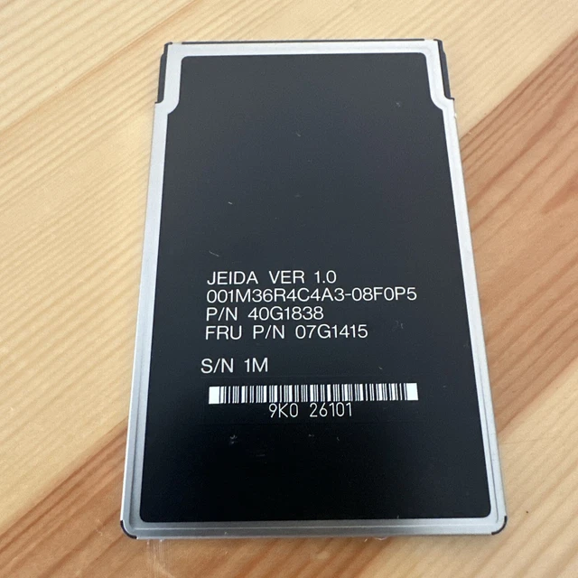 TARJETA IBM 4MB IC DRAM, 40G1838, actualización de memoria retro para ...