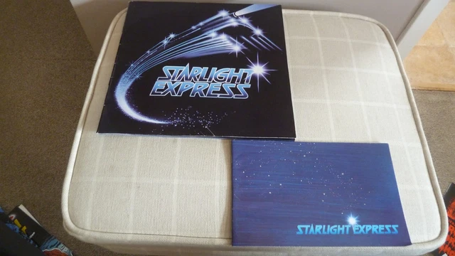 STARLIGHT EXPRESS THE Musical Theatre Large Brochure And Programme ...