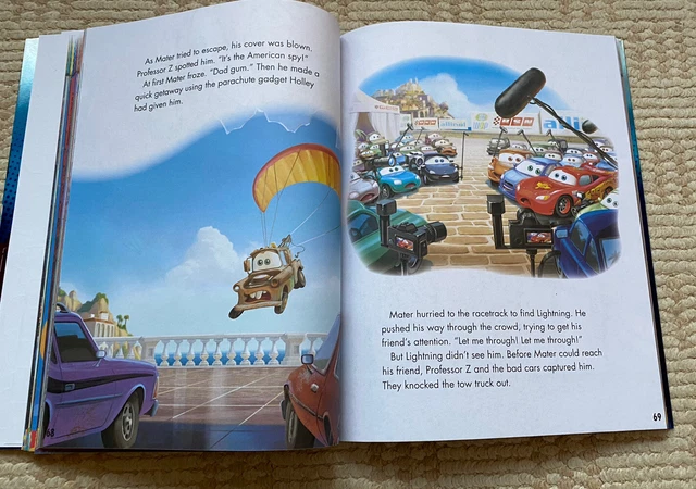 DISNEY PIXAR READ Along Sticker Activity Book Card Toy Story Monsters ...