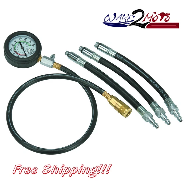 KIT DE COMPRESSION cylindre moteur testeur VTT quad tondeuse à gazon ...