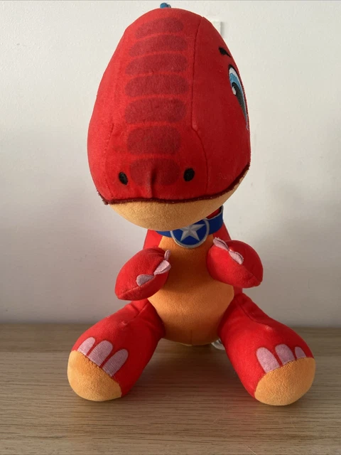 DINO RANCH SMALL Plush Soft Toy - Blitz - Red Dinosaur - 16cm £11.95 ...