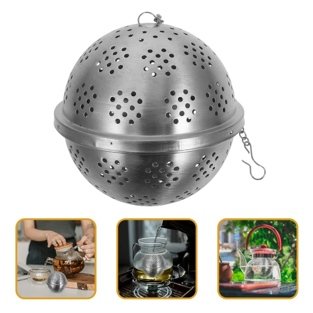 TEA BALLS FOR Loose Seasoning Filter Portable Infuser Leaf Strainer £11 ...