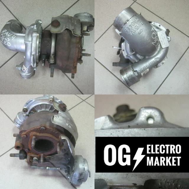 TOYOTA RAV4 2.2 D4D Turbolader Turbo Turbocharger 17201-26021 EUR 450 ...