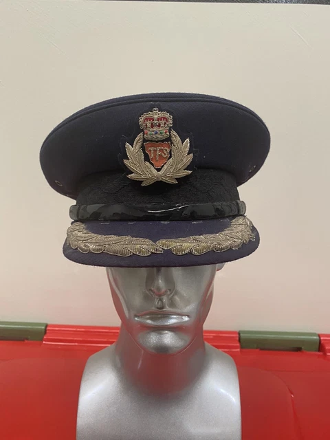 TASMANIAN FIRE SERVICE Uniform Hat Chief Officer $144.50 - PicClick AU