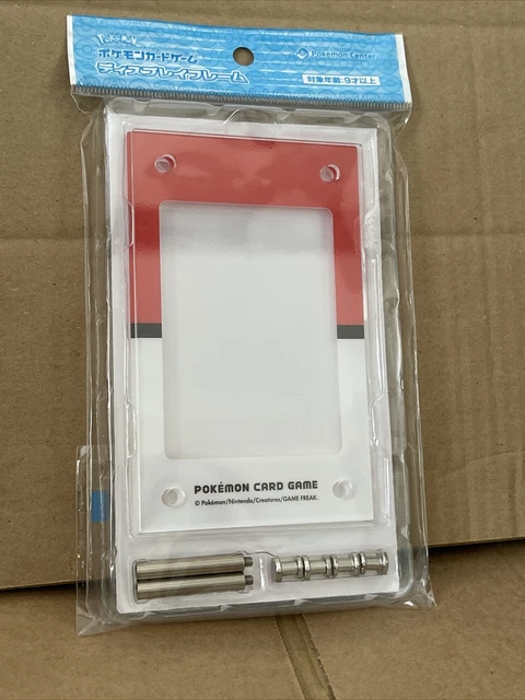 POKEMON CENTER JAPAN Card Display Frame Pokeball Design 1 New And ...