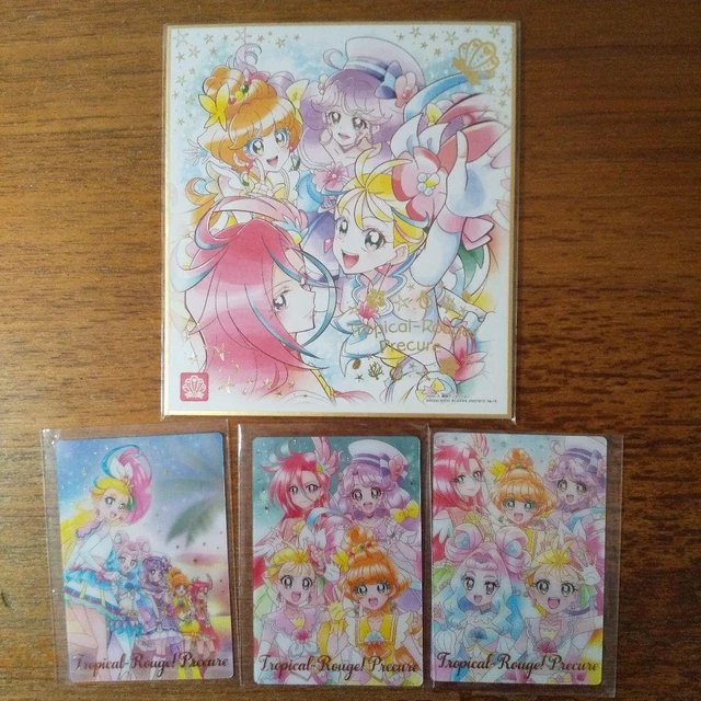 PRETTY CURE PRECURE Wafer Precurecolorpaper Tropical Rouge Precure No ...