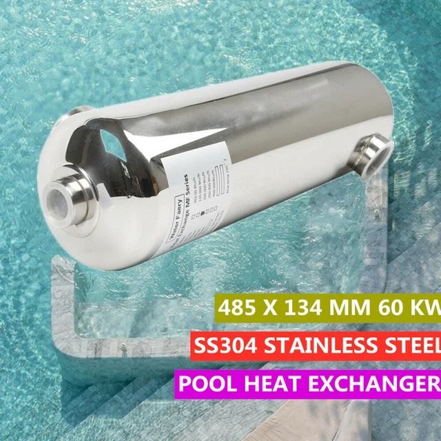 POOL HEAT EXCHANGER Swimming Pool Heat Exchanger Pool Heating System ...