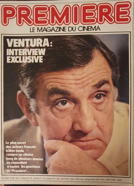 LINO VENTURA ANÉMONE Schneider Mad Max Keitel Treat Williams Magazine Première EUR 18,00 ...