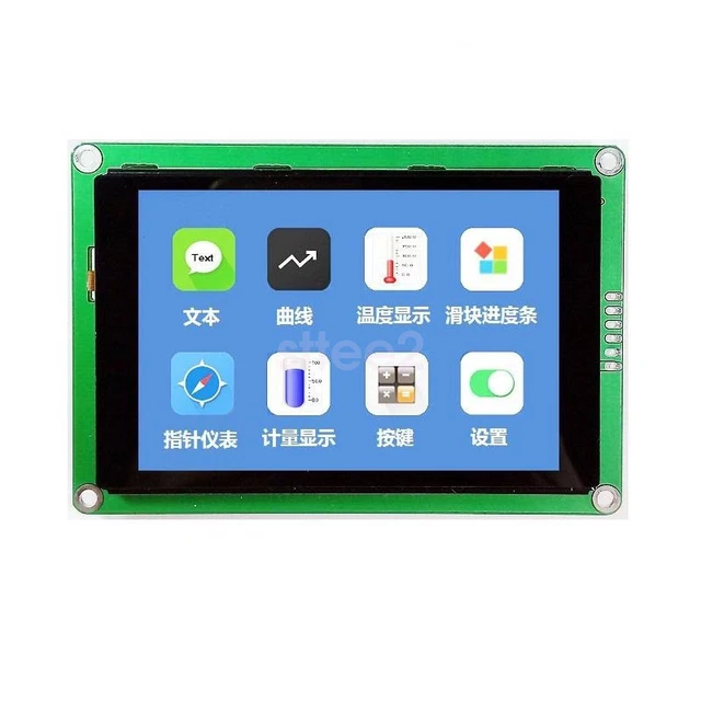 NEW 3.5 INCH HMI Uart LCD TFT Display Capacitive Touch Screen Module ...