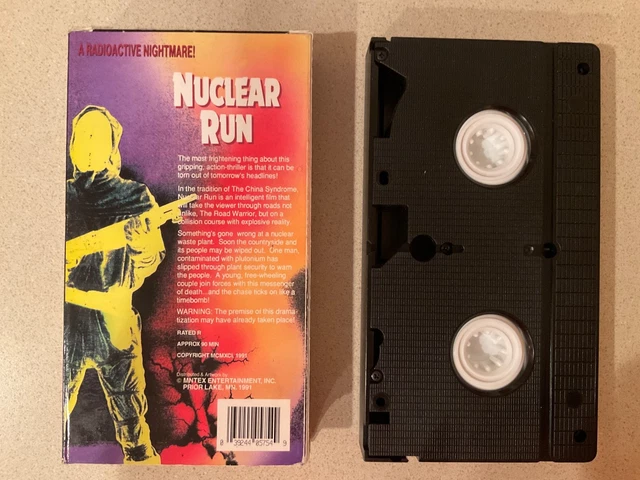 NUCLEAR RUN (VHS, 1991) Mel Gibson, Steve Bisley £5.46 - PicClick UK