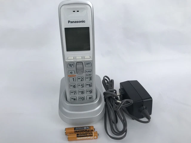 1 TELÉFONO INALÁMBRICO Panasonic Kx-Tga642S Dect 6.0 Kx-Tg6411 Kx ...