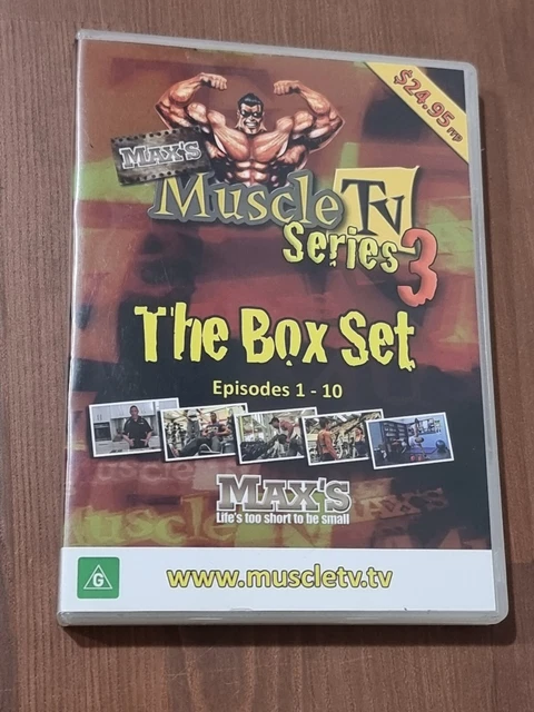 MAX'S MUSCLE TV Series 3 The Boxset DVD Region 4 PAL EUR 16,94 ...