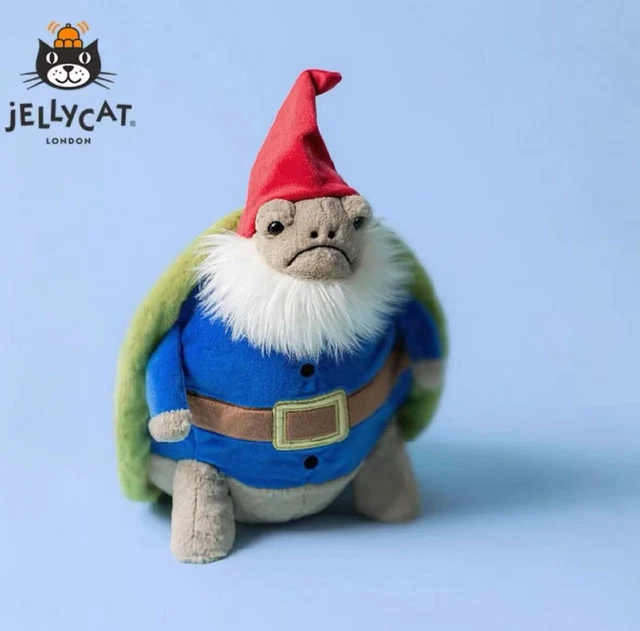 JELLYCAT TIMMY TURTLE Garden Gnome Plush Toy With Tags Christmas Dolls ...