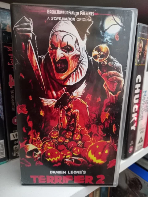 TERRIFIER 2 .(CUSTOM) VHS video Film. £11.02 - PicClick UK