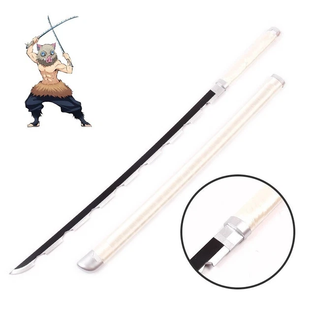 DEMON SLAYER INOSUKE Hashibira Nichirin Sword Anime Cosplay 104cm ...