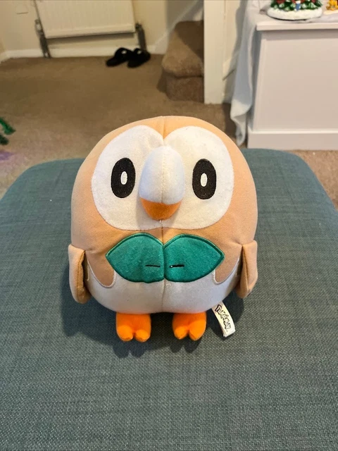 ROWLET FROM POKÉMON / Pokemon Nintendo Toy Factory Plush Soft Toy 8" £7 ...