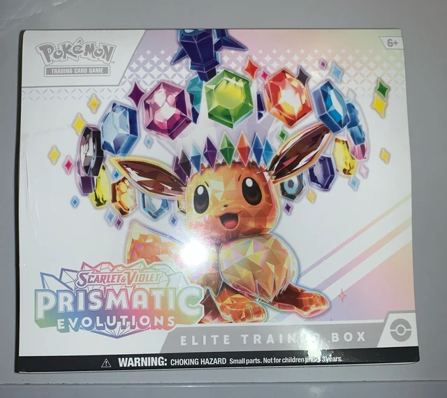 POKÉMON TCG PRISMATIC Evolutions Etb - Brand New And Sealed - Elite ...