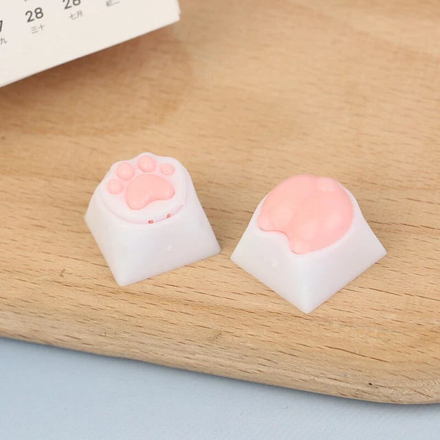 CUTE CAT PAW Keycaps For Mechanical Keyboard Cherry MX Switch DIY ...