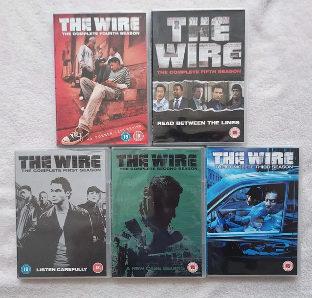THE WIRE COMPLETE COLLECTION Series Seasons 1-5 DVD Box Sets HBO UK R2 ...